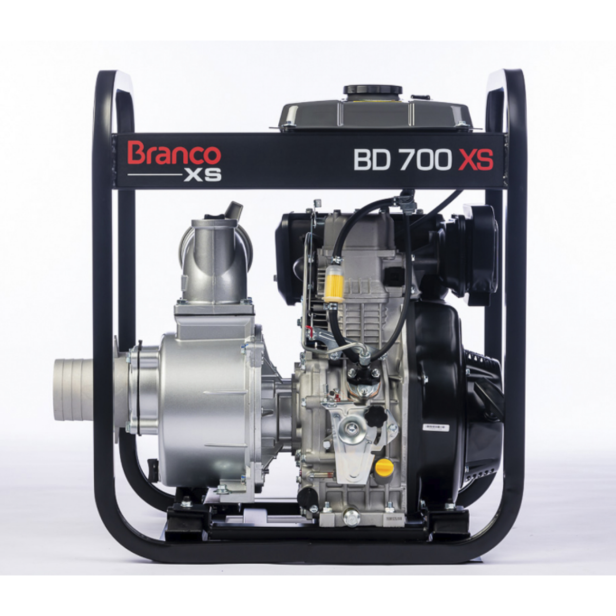 Tudo máquinas - MOTOBOMBA À DIESEL AUTOESCORVANTE 4" BD-700 E XS BRANCO