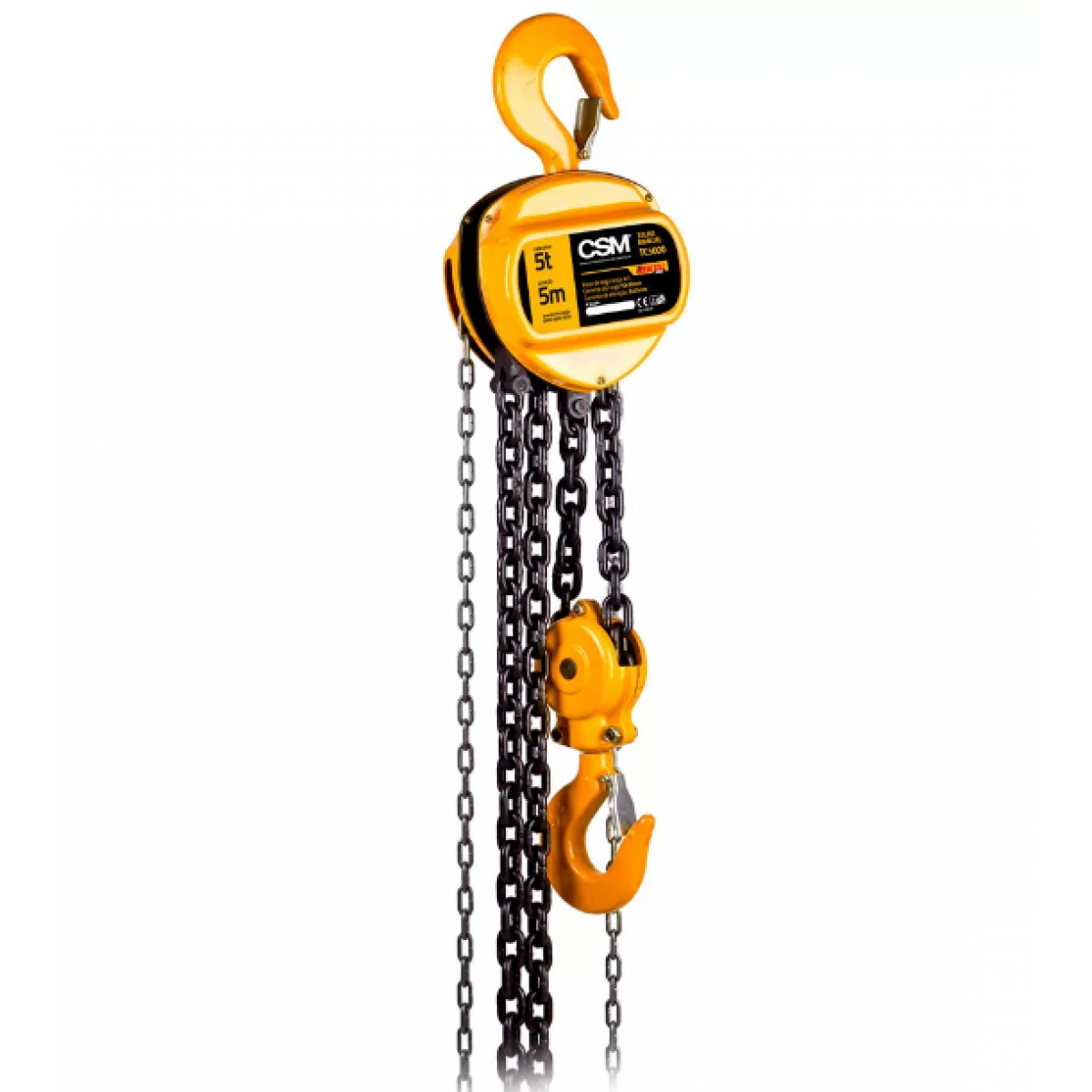 Tudo máquinas - TALHA MANUAL 2 TONELADAS COM CORRENTE ELEVAÇÃO 3 METROS ...