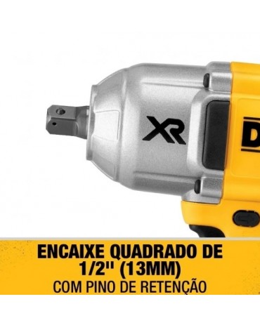Tudo máquinas - CHAVE DE IMPACTO 1/2" 13MM À BATERIA 20V DCF899B-B3 DEWALT